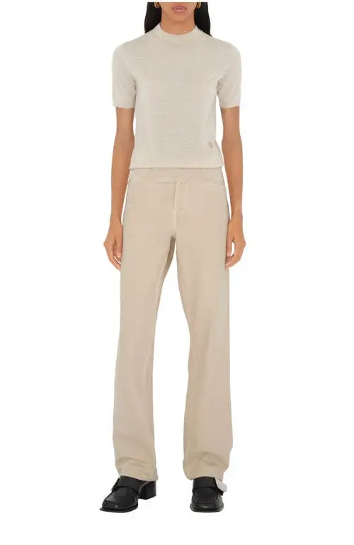 Burberry Wool Jersey Top - Nutmeg