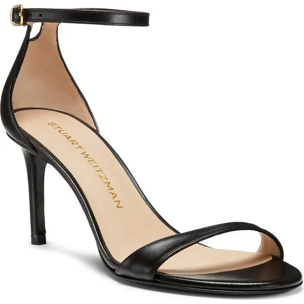 STUART WEITZMAN Nudist Ii 75 Sandal - Black