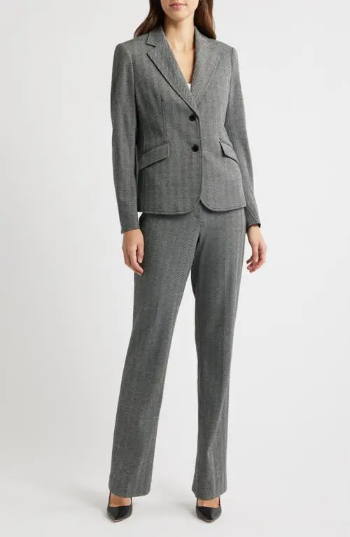 Anne Klein Herringbone Blazer