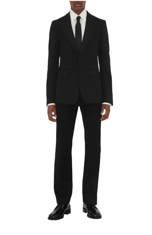 Burberry Wool Tuxedo Jacket