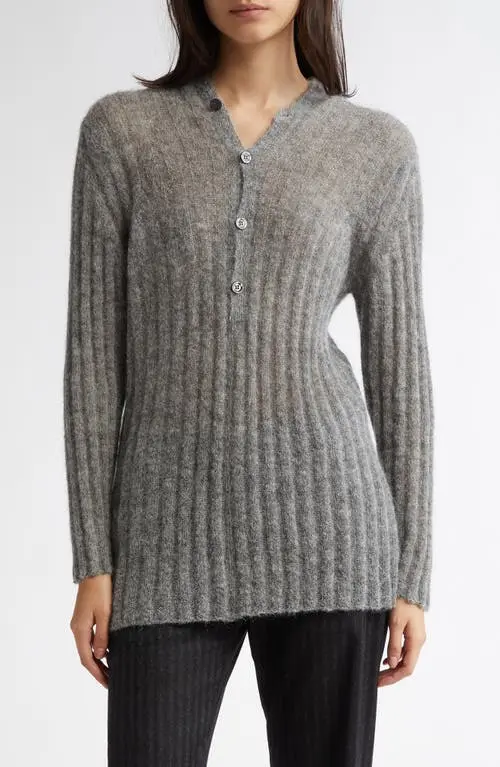 Paloma Wool Naor Button Back Cardigan - Grey