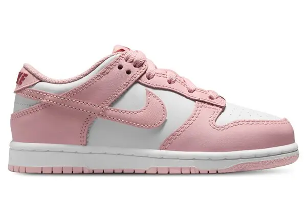 Nike Dunk Low Sneakers - White/pomegranate/pink Glaze