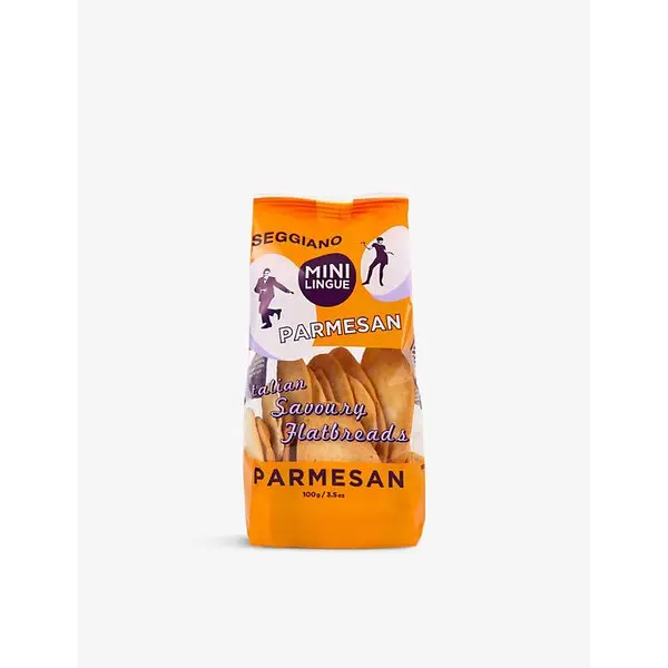 SEGGIANO Parmesan Mini Tongues Flatbreads 100g