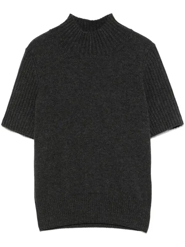 Khaite Cashmere Knit Top - Grey
