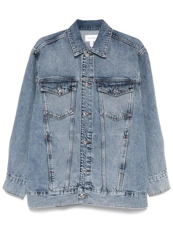FRAME The Extended Denim Jacket