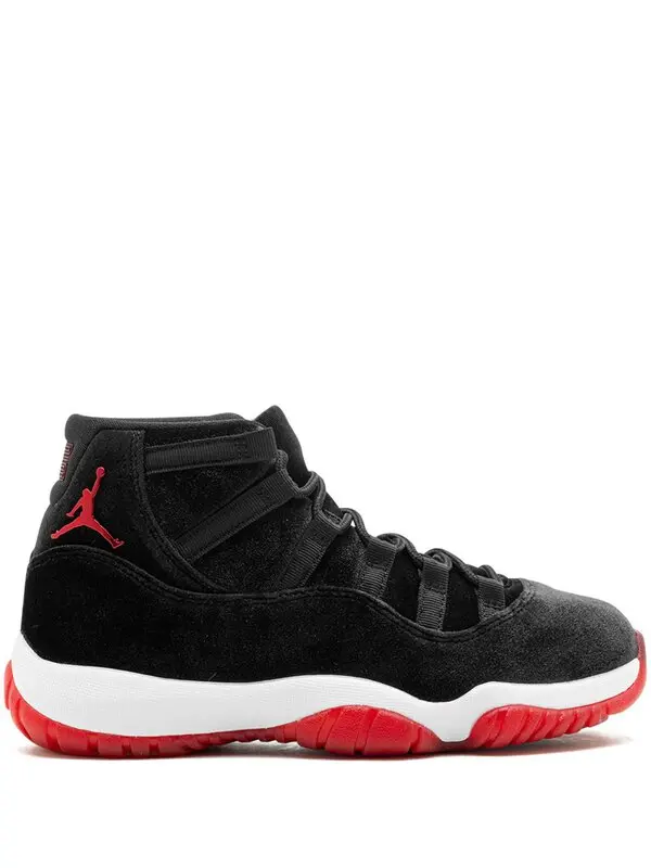 JORDAN Air Velvet Sneakers - Black