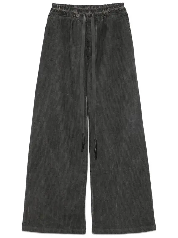 ISAAC SELLAM EXPERIENCE Striped Trousers - Grey