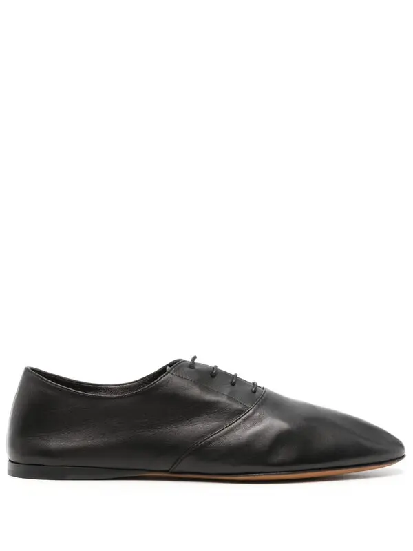 THE ROW Awar Lace-up Shoes - Black