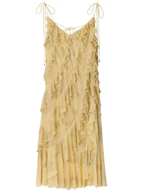 gold burberry dress Marisa Green Ombré Sequin Dress – SAM D'MONES