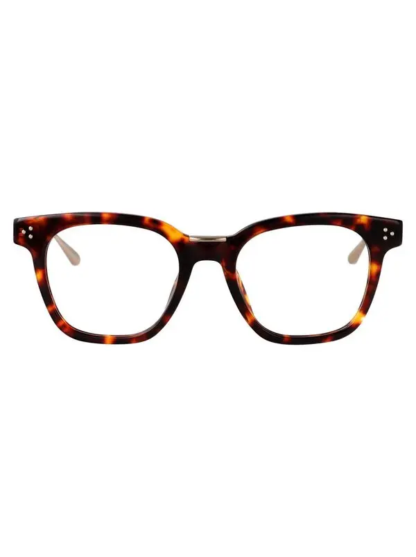 Linda Farrow Lfl1508c2opt C2 Optical Eyeglasses - Darkt-shell/lightgold/optical