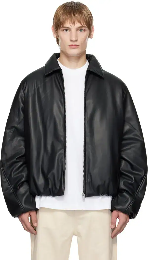 Axel Arigato Link Pu Jacket In Black 20% Off Editorialist