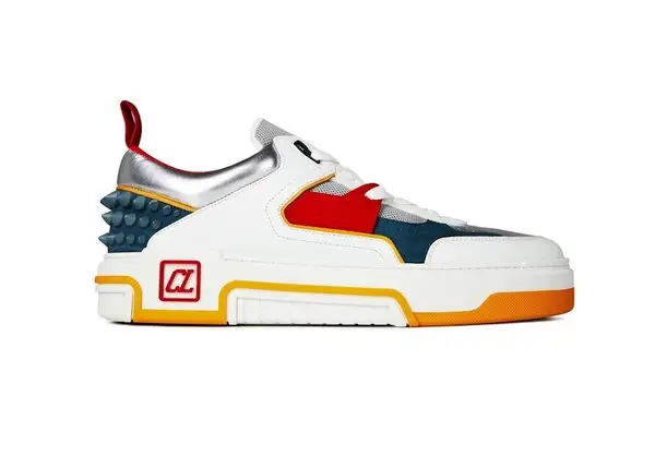 CHRISTIAN LOUBOUTIN Astroloubi Flatin Sneakers - Titan/supernova