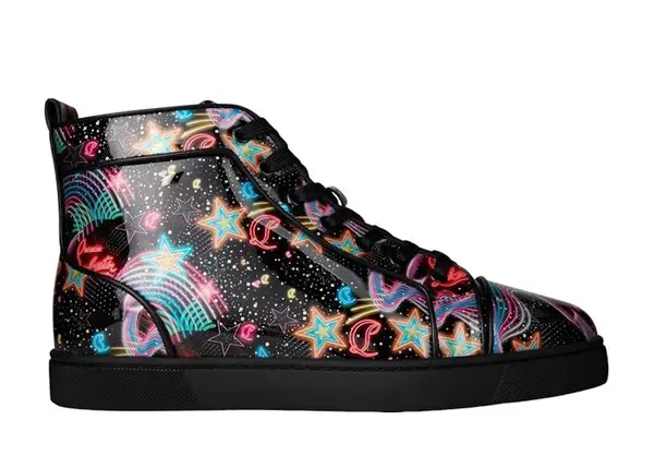 CHRISTIAN LOUBOUTIN Louis Orlato Flat Starlight