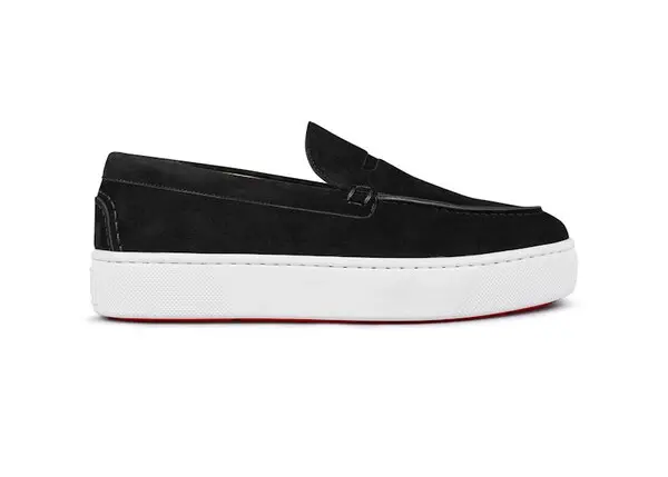 CHRISTIAN LOUBOUTIN Paqueboat Flat - Black