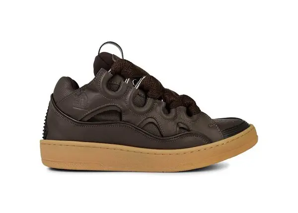 LANVIN Curb Sneakers - Ebony