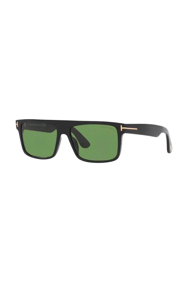 TOM FORD Rectangle Full Rim Sunglasses - Green
