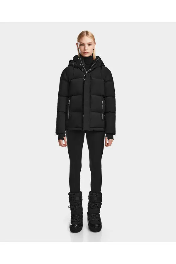 Rudsak Hip-length Down Puffer - Black