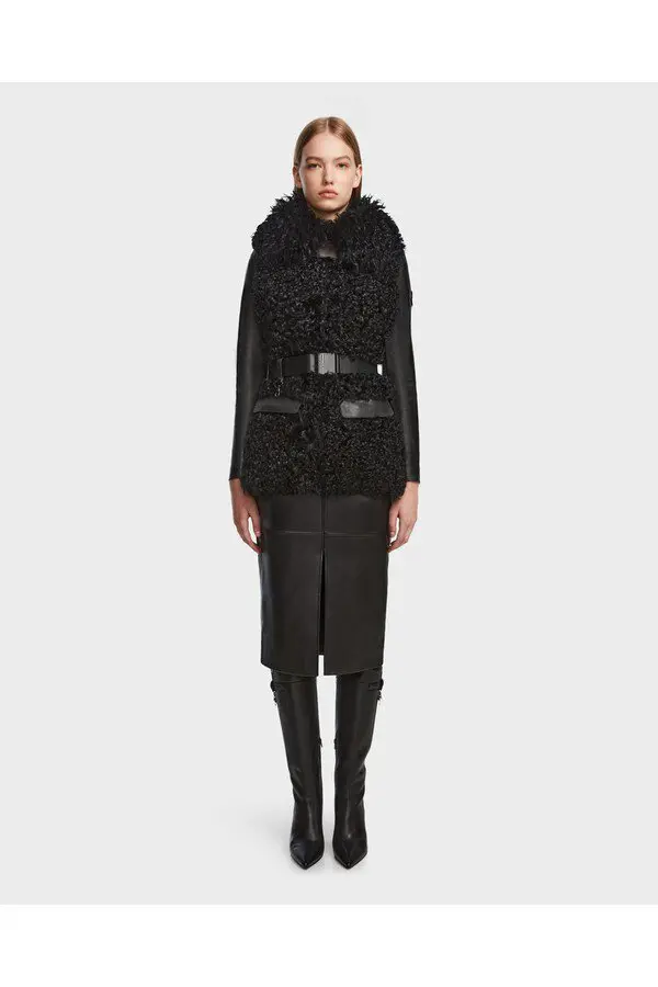 Rudsak Leather And Shearling Combo Jacket