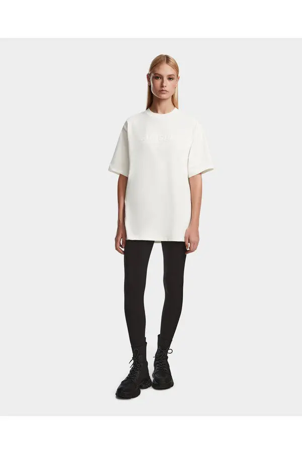 Rudsak Oversized Cotton T-shirt - Natural