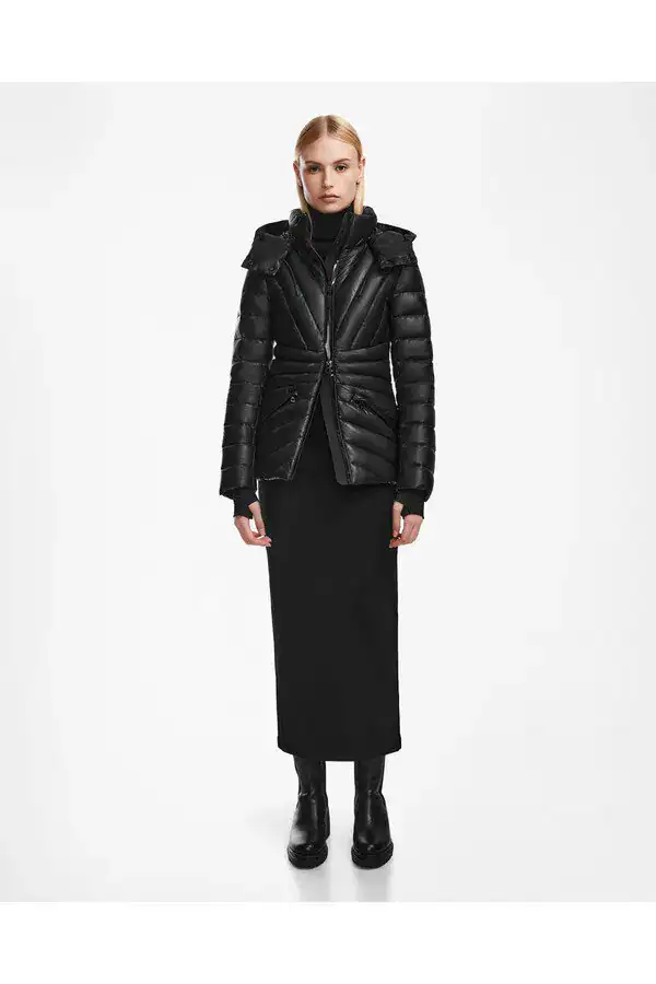 Rudsak Hanna X Lightweight Down Jacket - Black | Editorialist