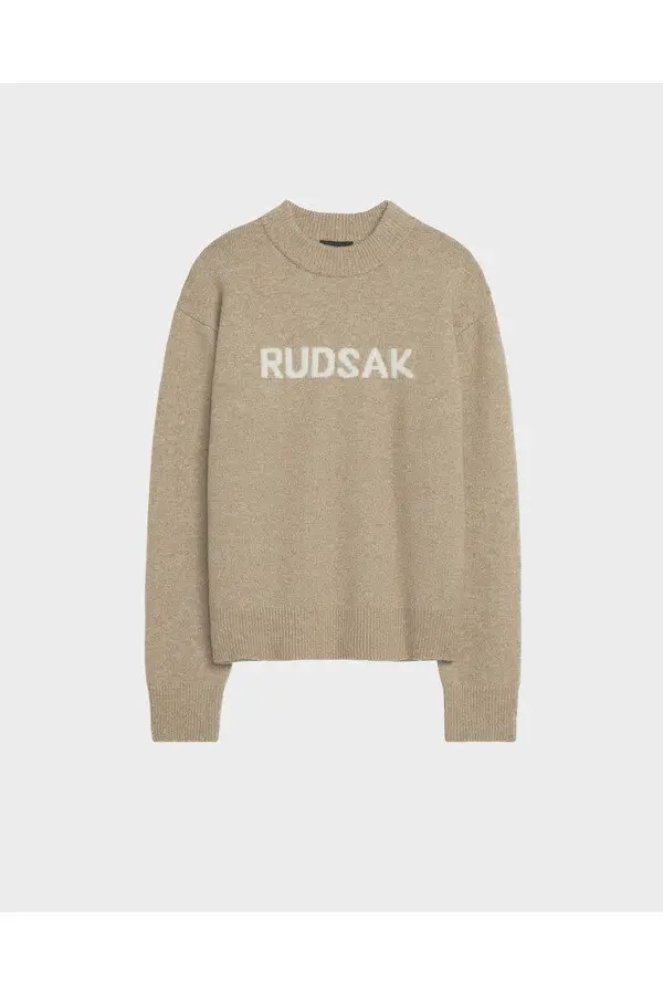 Rudsak Javin Crewneck Sweater - Brown