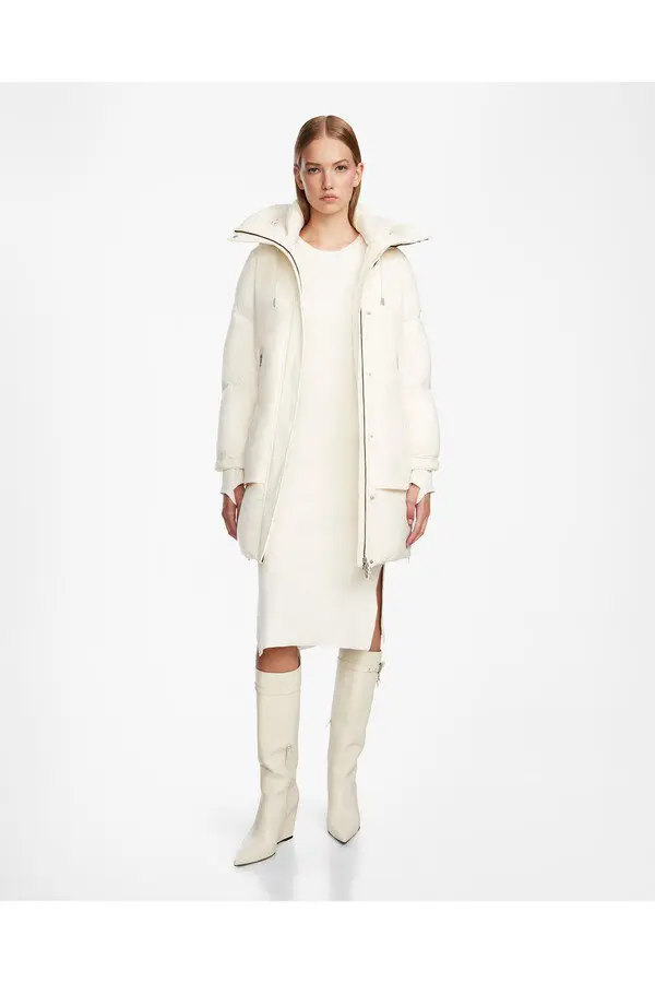 Rudsak Mid-length Down Parka - Natural