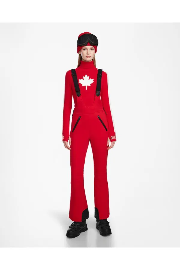 Rudsak Nanor Fitted Flared Ski Pant - Red