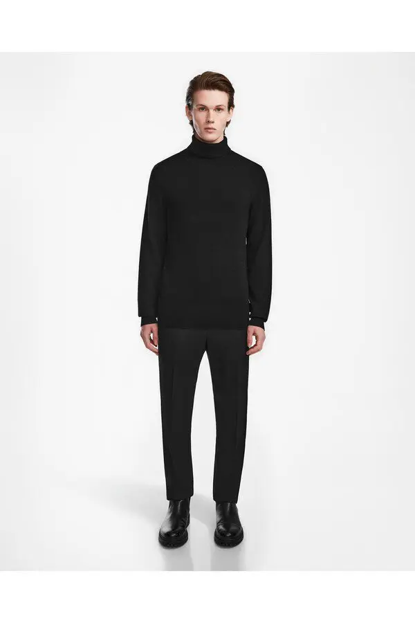 Rudsak Cashmere Turtleneck In Black 32% Off Editorialist
