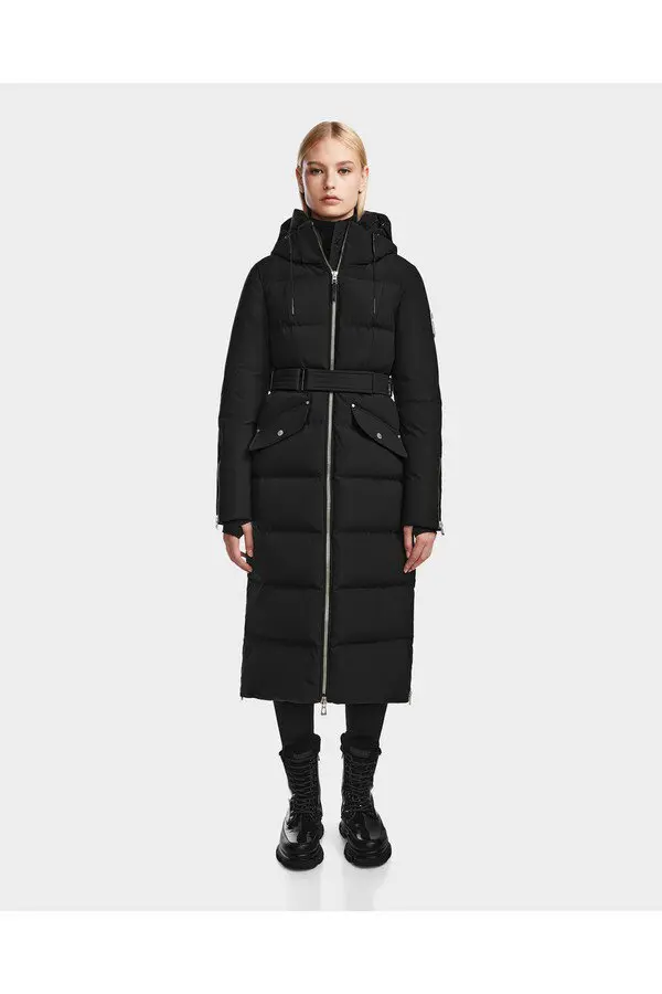 Rudsak Cali Maxi-length Down Puffer Coat - Black
