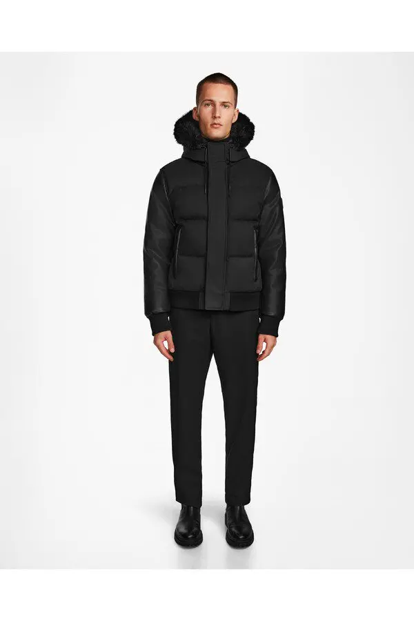 Rudsak Quilted Down Bomber Jacket