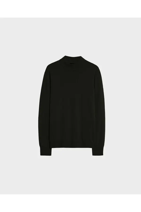 Rudsak Wool And Cashmere Turtleneck Sweater In Black 49% Off