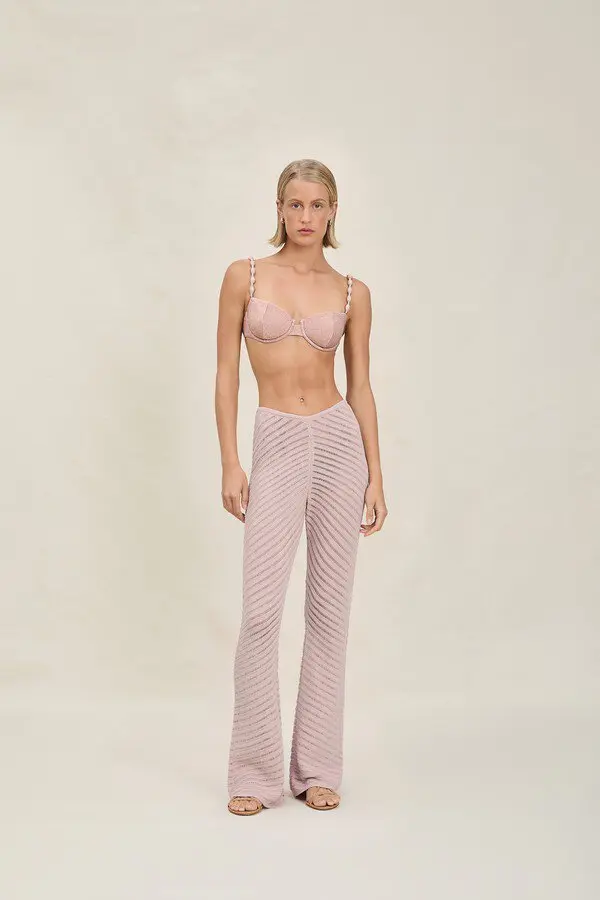 Devon Windsor Camille Knit Pant - Red
