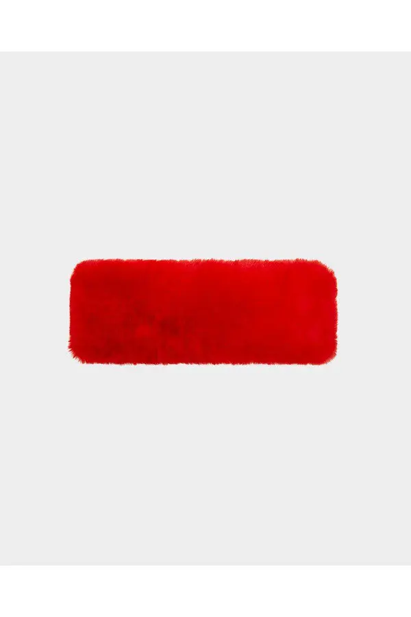 Rudsak Faux Fur Headband - Red