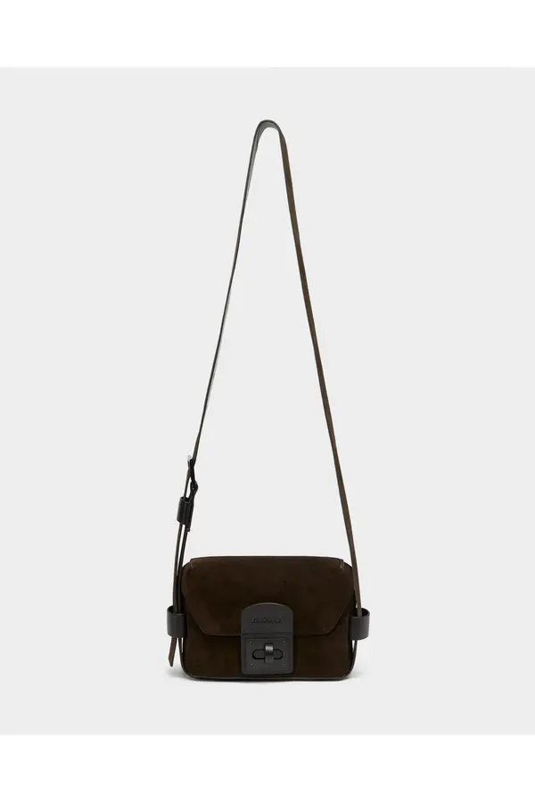 Rudsak Suede Crossbody Bag - Natural