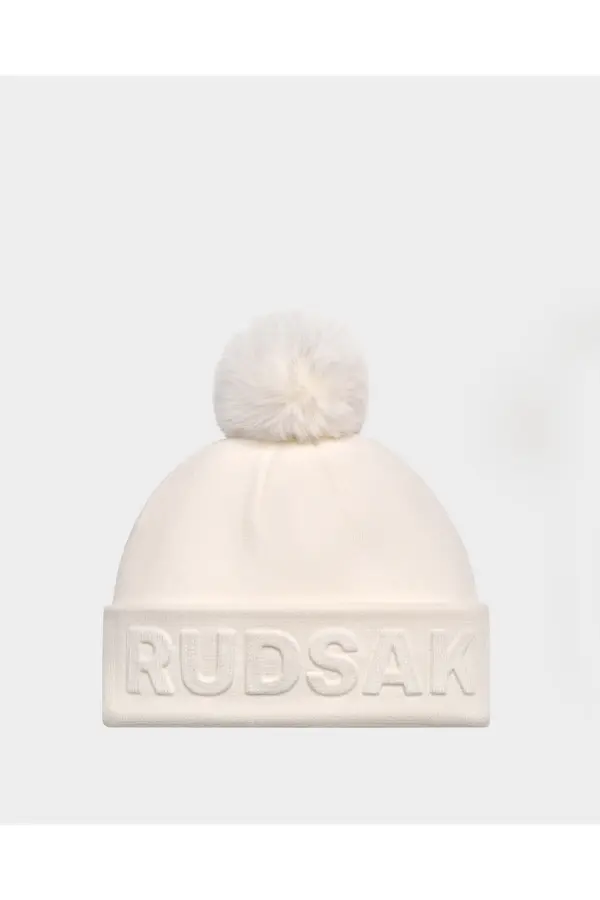 Rudsak Cerry Tuque With Removable Pom Pom - Natural