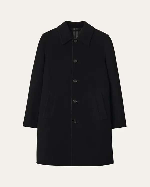 Burberry Reversible Wool Topcoat