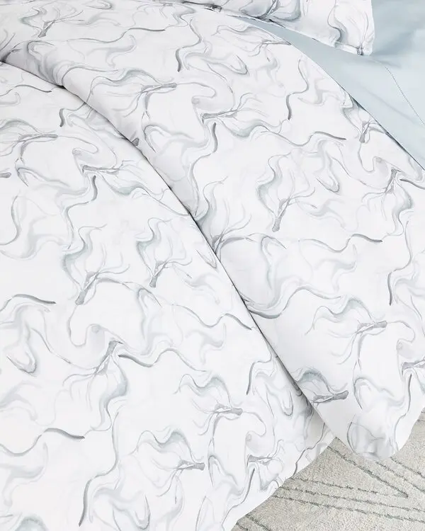 SFERRA Muro Full/queen Duvet - Poolside