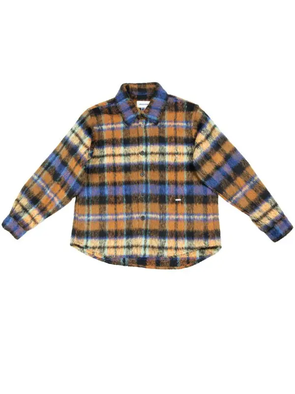 ADER ERROR Check-pattern Shirt - Brown