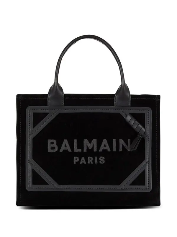 Balmain B-army Small Tote Bag - Black