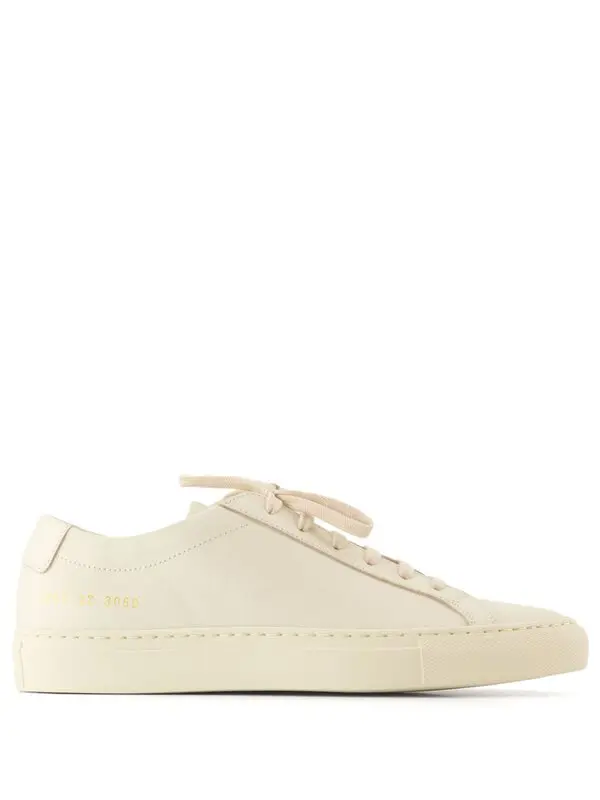 COMMON PROJECTS Achilles 3701 Leather Trainers - Neutrals