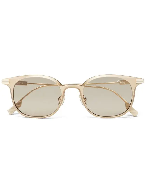 Zegna Round-frame Sunglasses