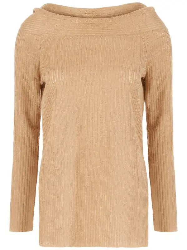 Alberta Ferretti Linen Jumper