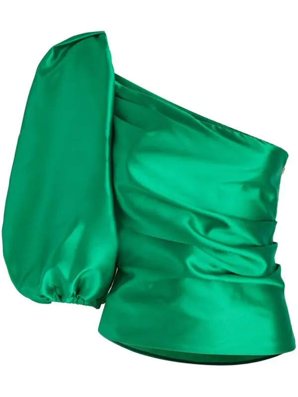 SIMONA CORSELLINI Satin Asymmetric Top