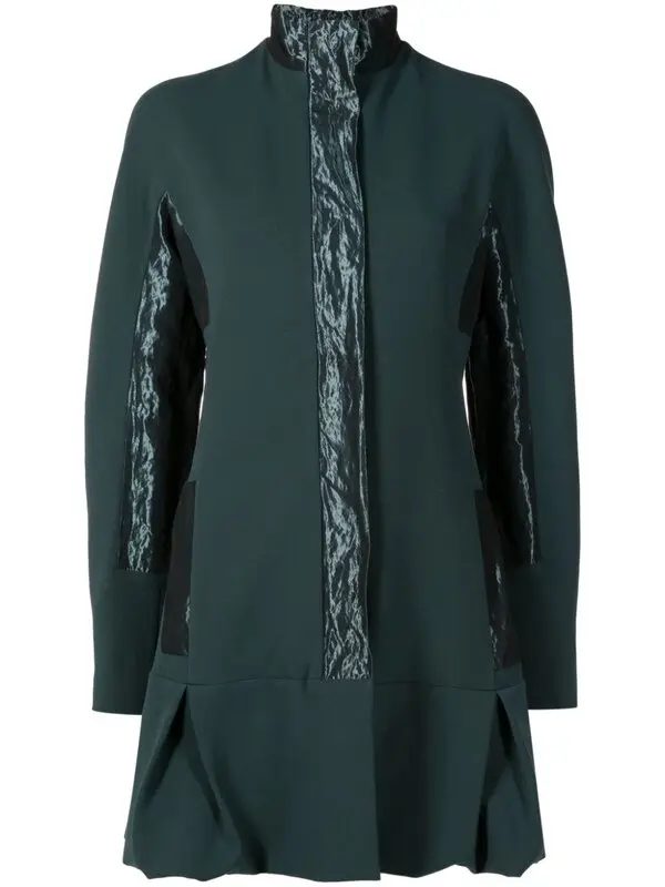 GLORIA COELHO Contrasting Panel Mini Dress