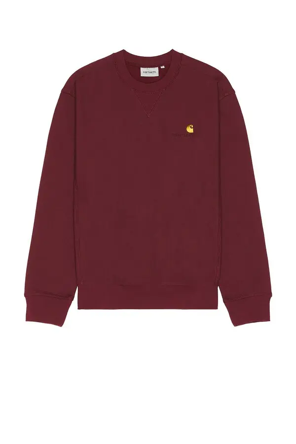 Carhartt Work In Progress Madison Sweater - Malbec & Black