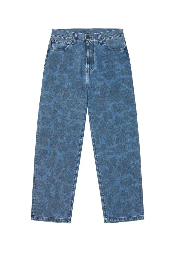 Carhartt Work In Progress Duck Landon Pant - Blue Camo Duck