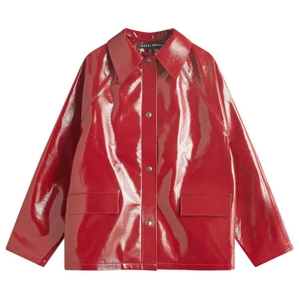 KASSL EDITIONS Original Hip Lacquer Wool Jacket