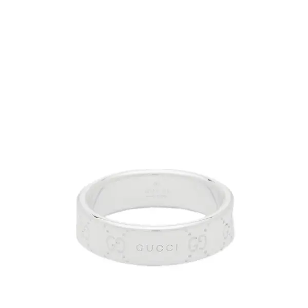 Gucci Signature Gg 6mm Ring