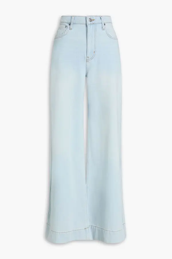 Derek Lam 10 Crosby High-rise Wide-leg Jeans