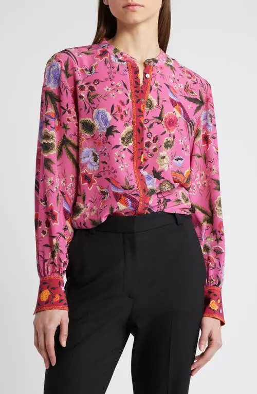 Kobi Halperin Fionna Floral Silk Shirt